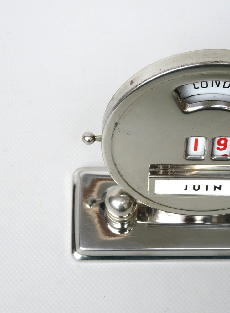 Art Deco French Perpetual Calendar from Mistral, 1920s for sale at Pamono