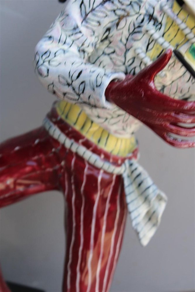 Pantalone Carnival Ceramic Sculptue by Otelo Rosa for Sanpolo Venezia ...