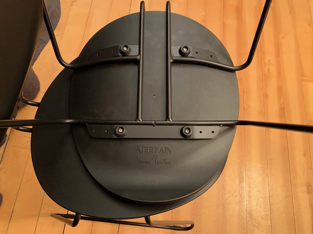 Danish Flex Chairs by Verner Panton for Verpan, 2010s, Set of 2 for ...