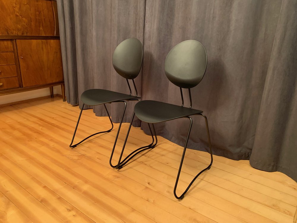 Danish Flex Chairs by Verner Panton for Verpan, 2010s, Set of 2 for ...