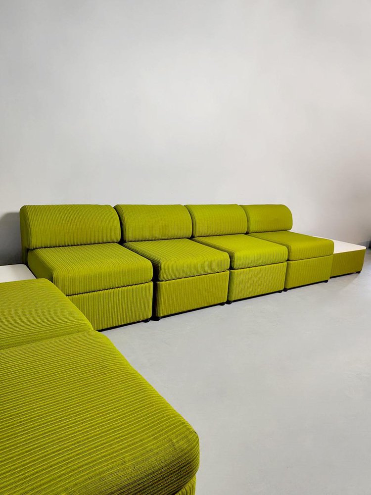 Vintage Bohemian Modular Sofa & Side Tables, 1970s, Set of 12 for sale ...