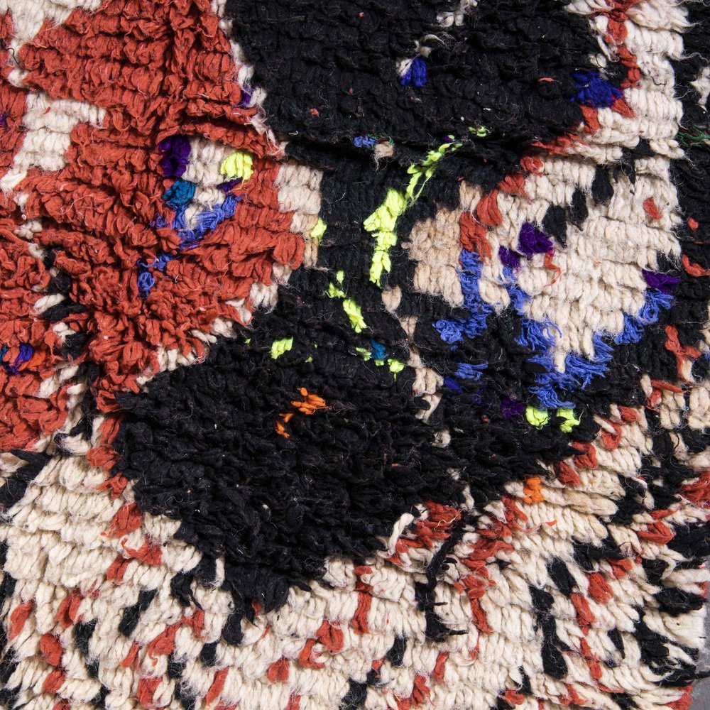 Vintage Berber Azilal Muster Teppich mit quadratischem Muster bei ...