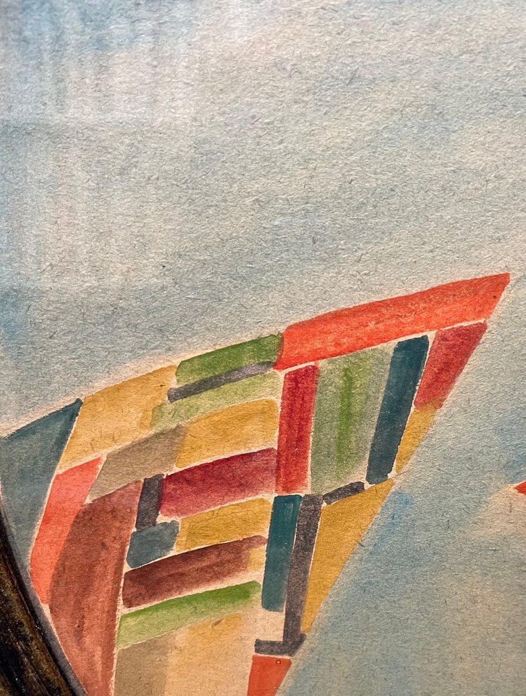 Barbara / Olga Biglieri, In Flight, Aquarell, 1935 bei Pamono kaufen