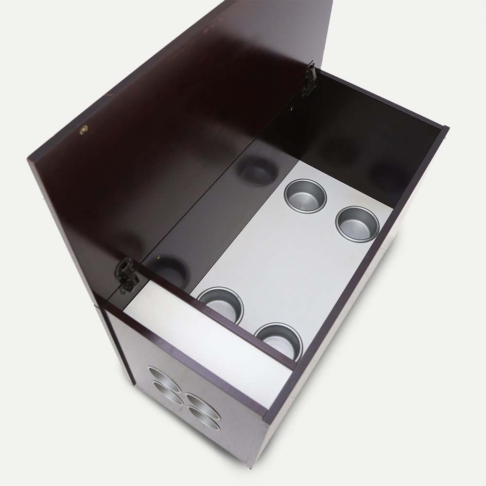 Cabinets with Bar and Stereo Turntable, 1960s, Set of 2 for sale at Pamono