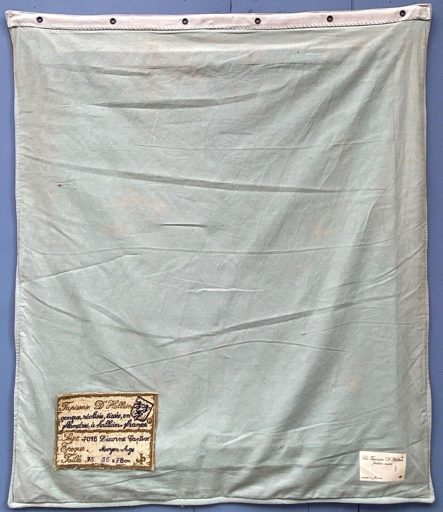 Captive Unicorn Tapestry from l'Halluin, 1960s for sale at Pamono