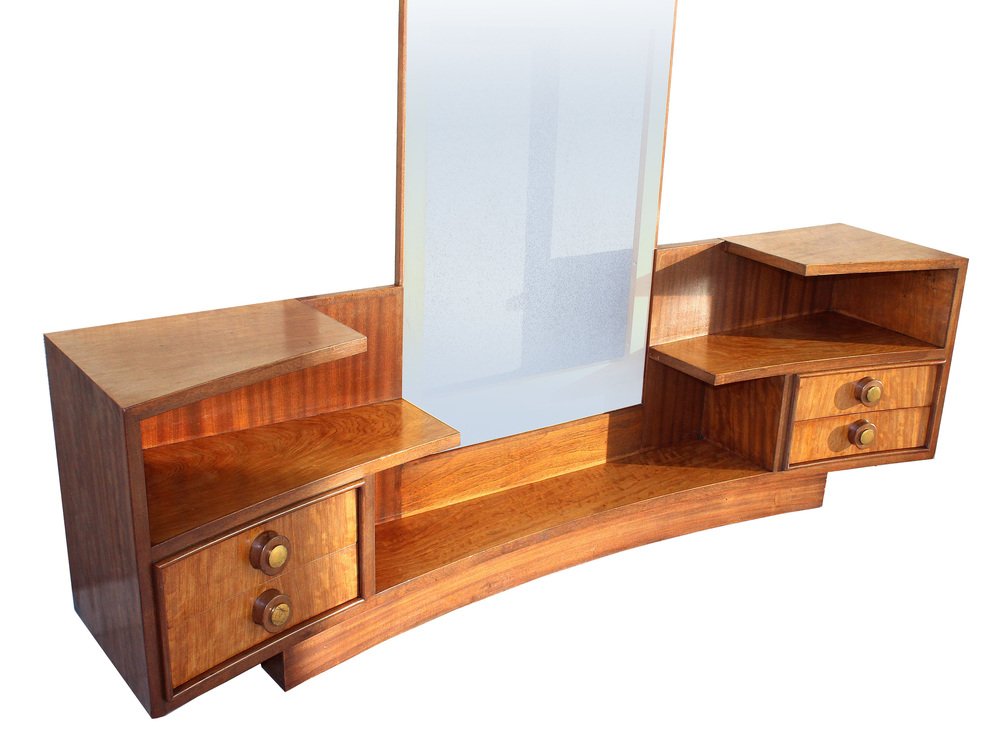 Brown Dressing Table, 1940s for sale at Pamono