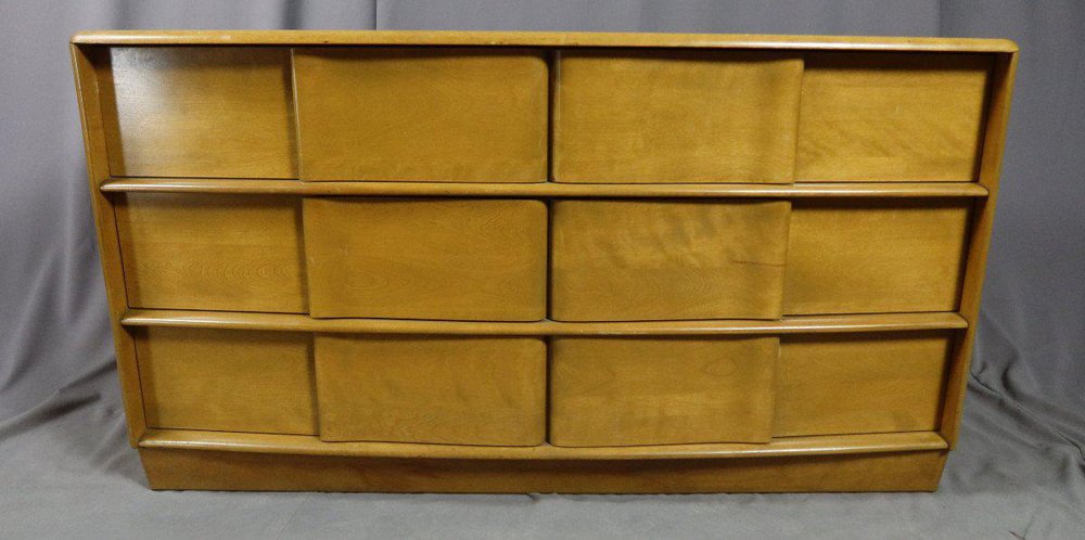 Vintage Chest of Drawers in Beech for sale at Pamono