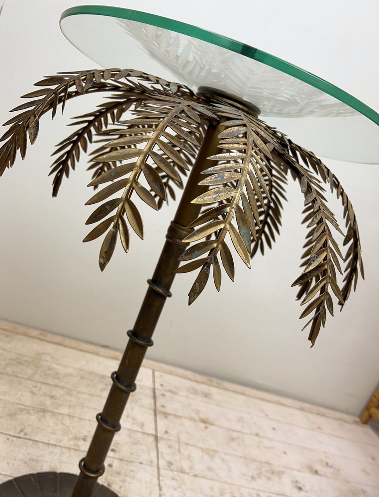 Palm Tree Side Table in the Style of Maison Charles, 1955 for sale at ...