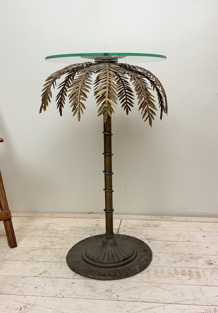 Palm Tree Side Table in the Style of Maison Charles, 1955 for sale at ...
