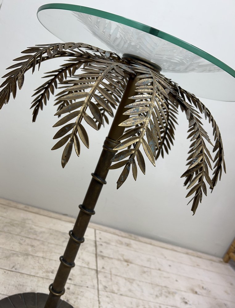 Palm Tree Side Table in the Style of Maison Charles, 1955 for sale at ...