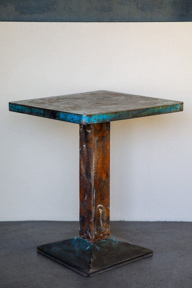 Industrial Bistro Table from Tolix, 1950s for sale at Pamono