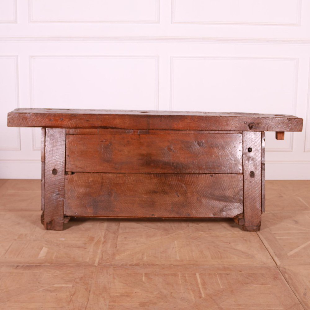 French Primitive Work Bench for sale at Pamono