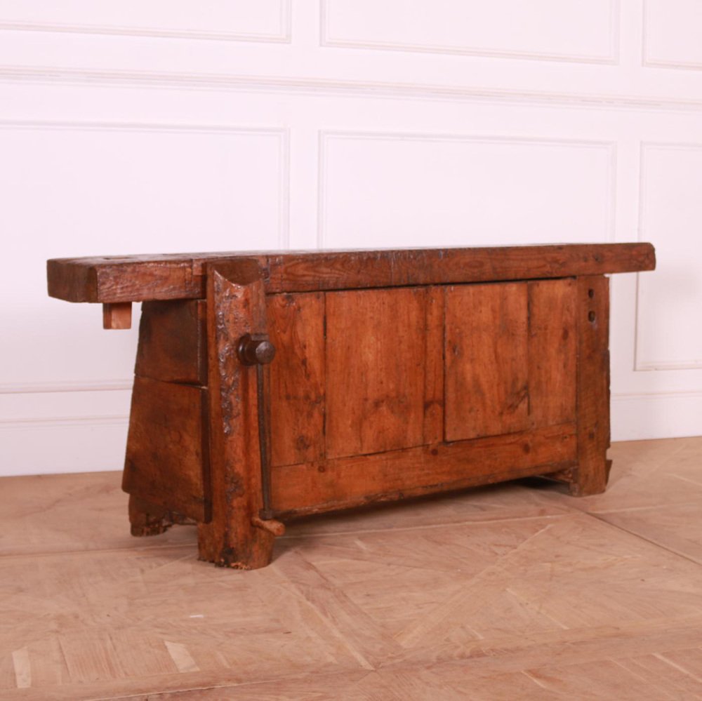French Primitive Work Bench for sale at Pamono