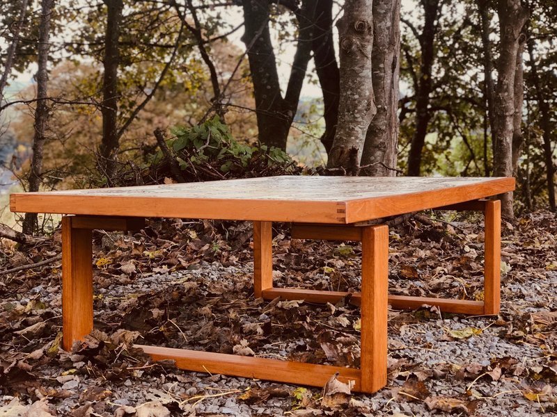 Danish Coffee Table by Ox Art for Trioh, 1960s for sale at Pamono