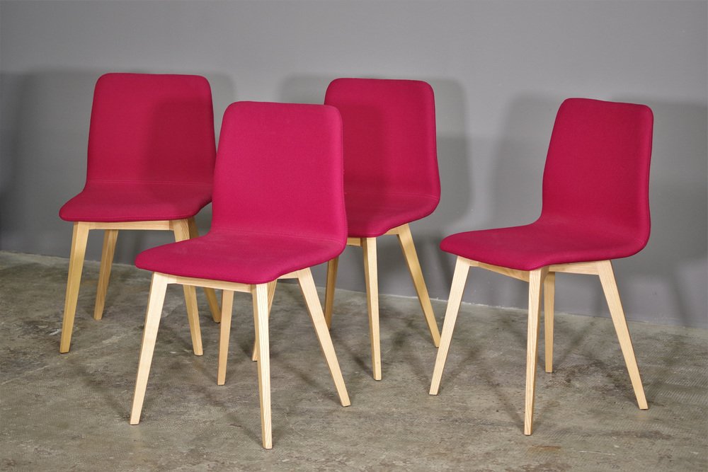 Modern Maple Chairs, 2010s, Set of 4 for sale at Pamono