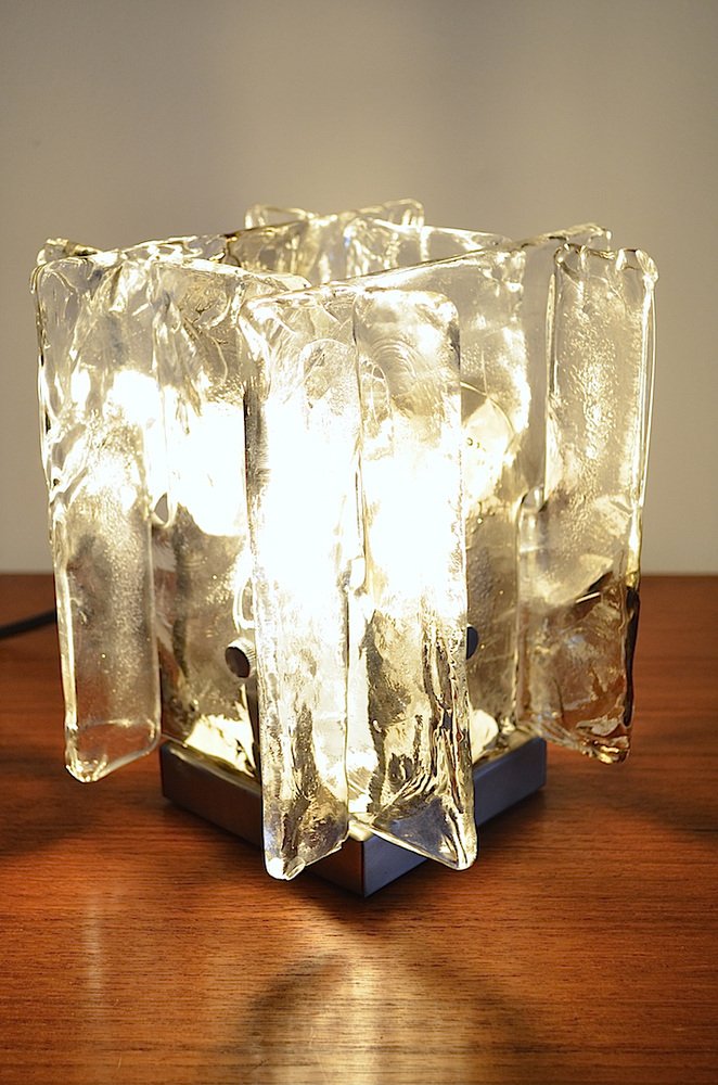 Cubbery Table Lamp by Carlo Nason for Mazzega, 1970s for sale at Pamono