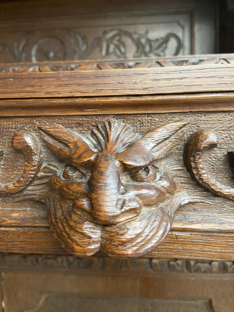 Louis XIII Hunting Cabinet, 1880s for sale at Pamono