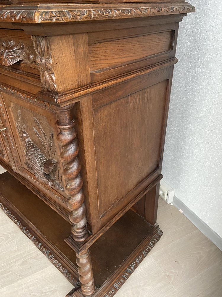 Louis XIII Hunting Cabinet, 1880s for sale at Pamono