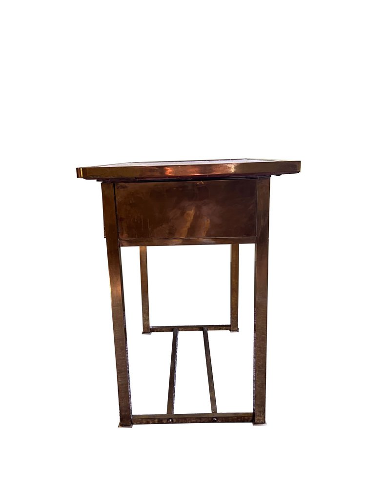 Small Mid-Century Table in Brass, 1950s for sale at Pamono