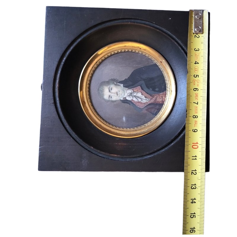 Portrait of a European Gentleman, 18th Century, Painting, Framed for ...