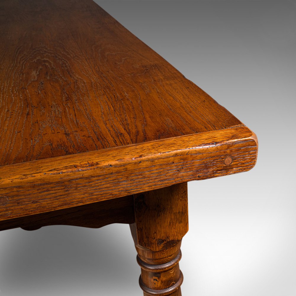 Vintage English Country House Dining Table, 1980s for sale at Pamono