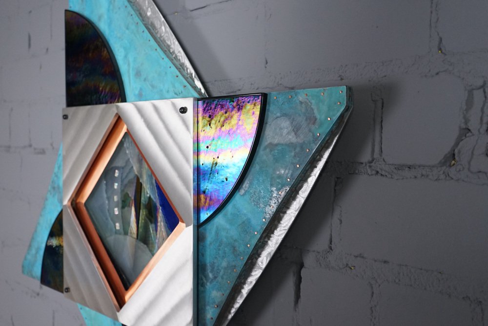 Craig French, Higher Than the Sun, 1993, Mixed Media Wall Sculpture for ...