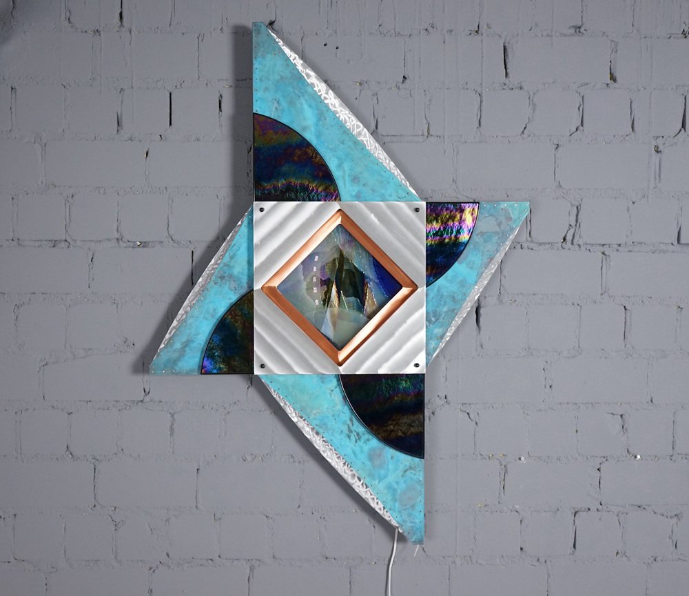 Craig French, Higher Than the Sun, 1993, Mixed Media Wall Sculpture for ...