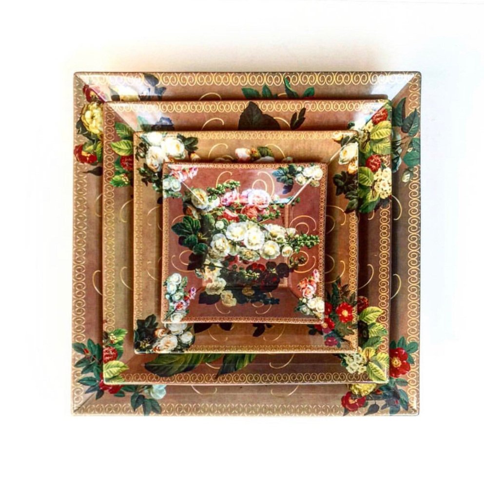 Vintage Bradford Editions Collectible Plates, Set of 4 for sale at Pamono