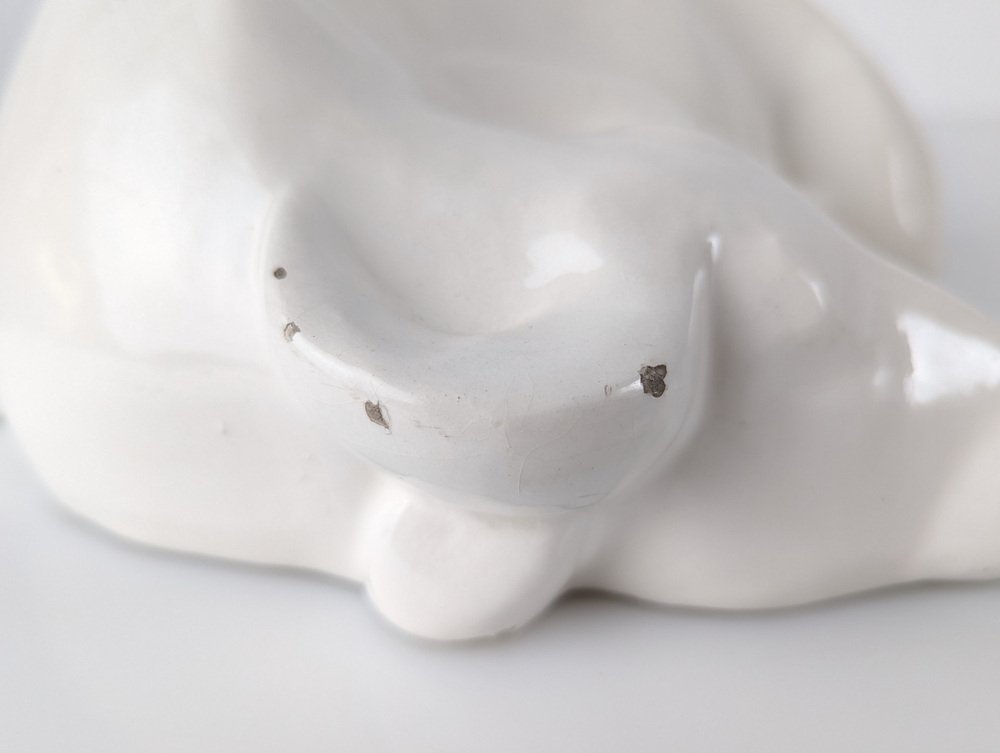 Elena Laverón, Resting Water Buffalo, 1980s, Ceramic for sale at Pamono