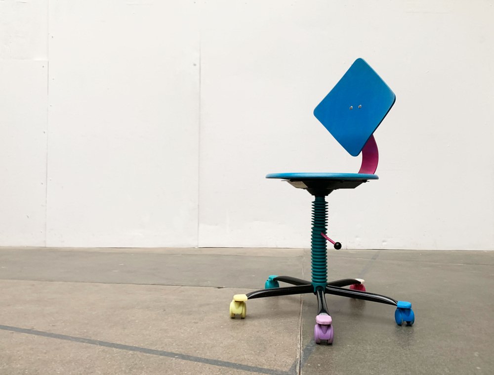 German Postmodern Office Swivel Chair from Impac, 1992 for sale at Pamono
