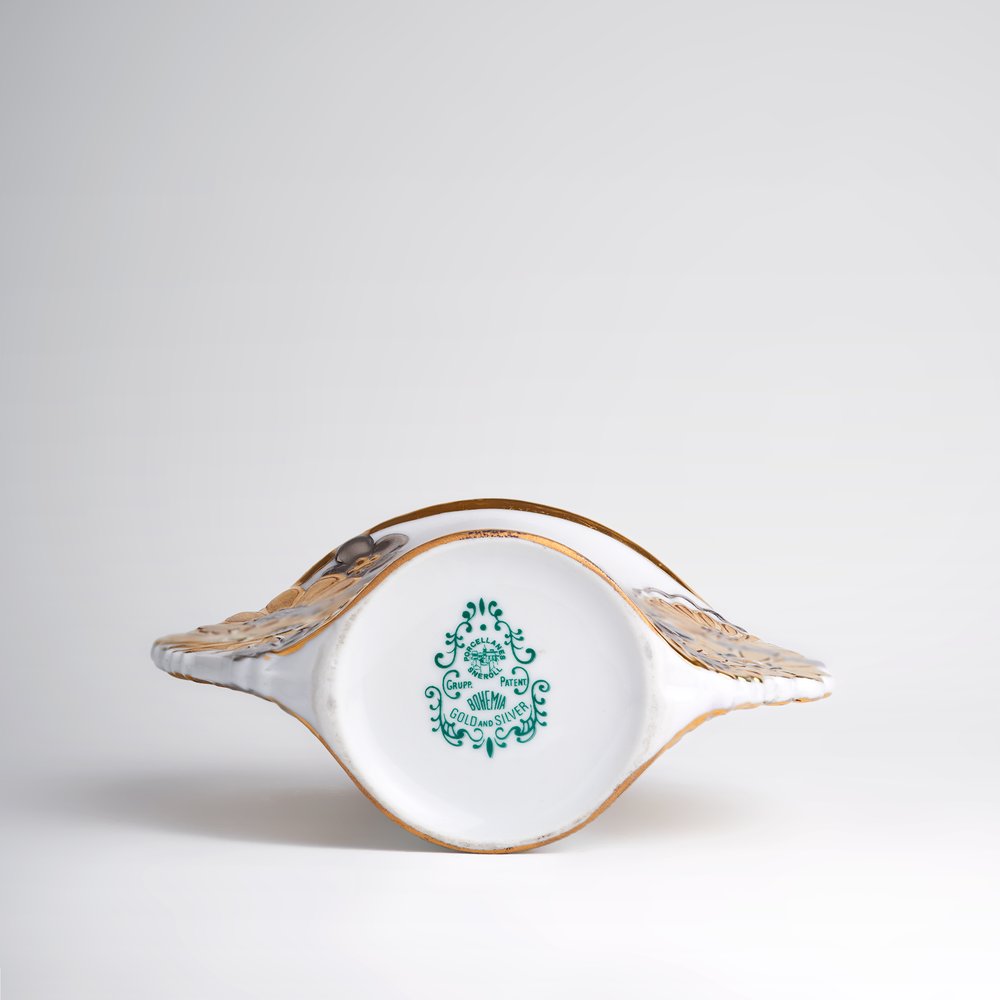 Porcelain Sneroll Vase, Spain, 1960s for sale at Pamono