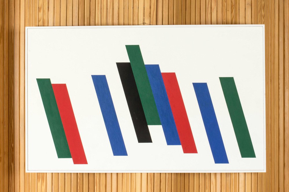 Lars Erik Falk, Painting H, 1987, Oil on Panel for sale at Pamono