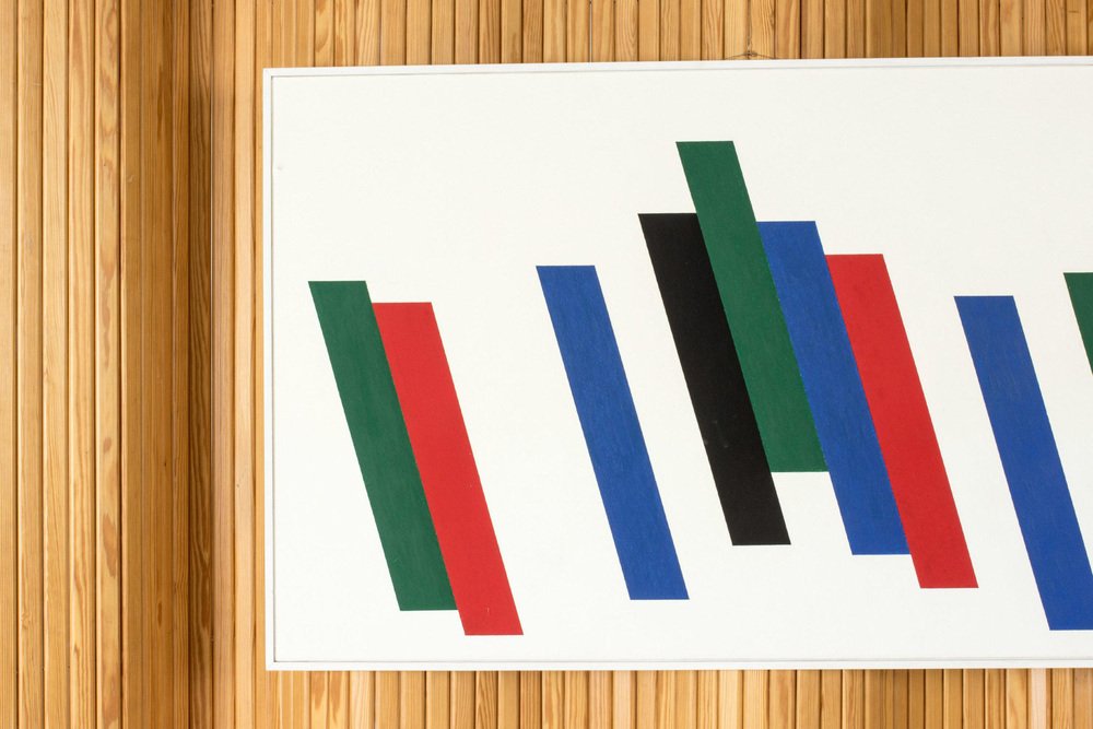 Lars Erik Falk, Painting H, 1987, Oil on Panel for sale at Pamono