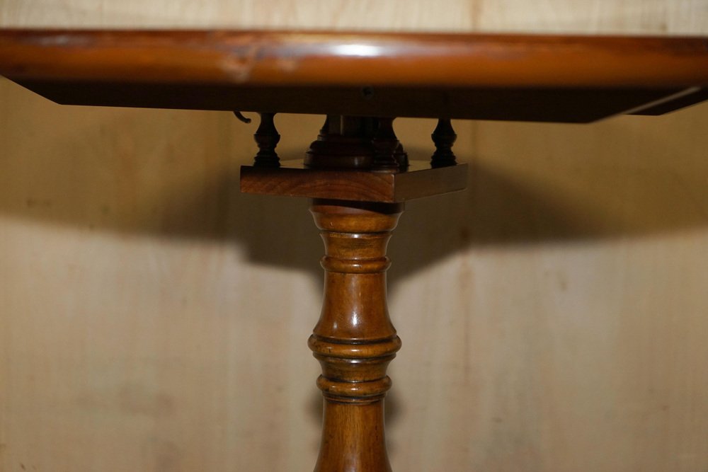 Victorian Hand-Carved Pollard Oak Table for sale at Pamono