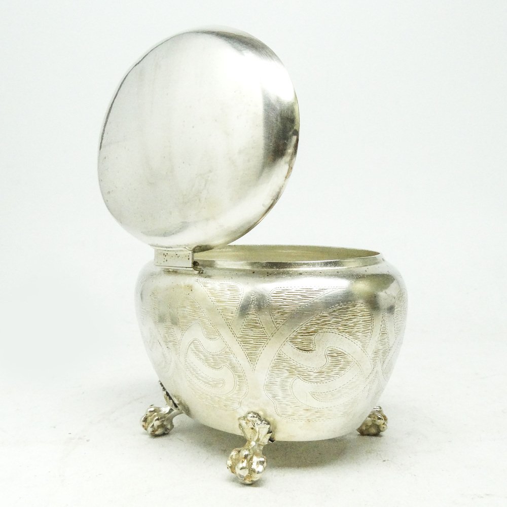 Art Nouveau Austro-Hungarian Sugar Bowl, 1890s for sale at Pamono