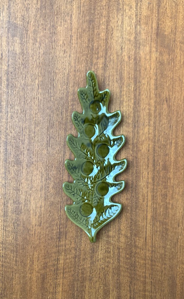 Ungarischer Vintage Schnapsglashalter aus Keramik von Magyarszombatfai ...