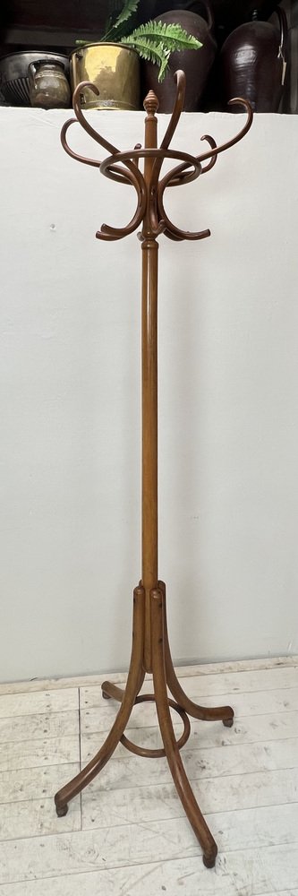 Free Standing Coat Rack in the style of Thonet, 1950s for sale at Pamono