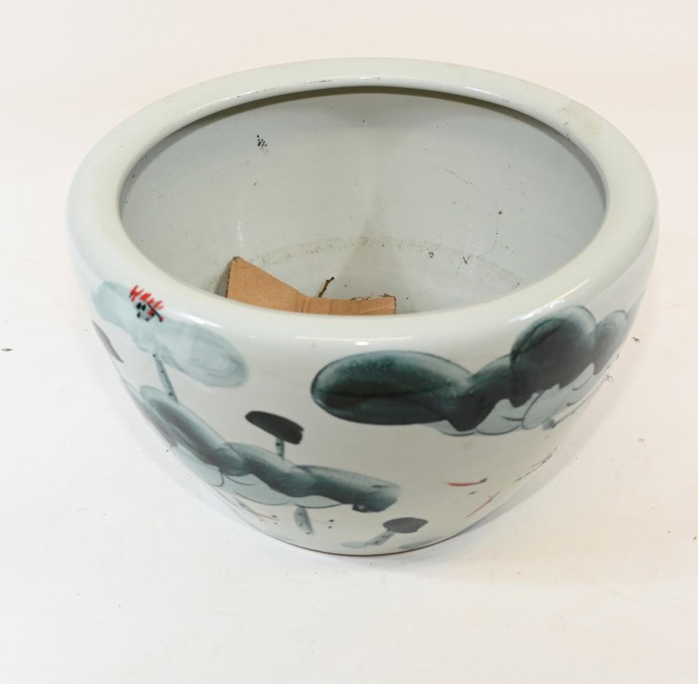 Large Japanese Porcelain Planter for sale at Pamono