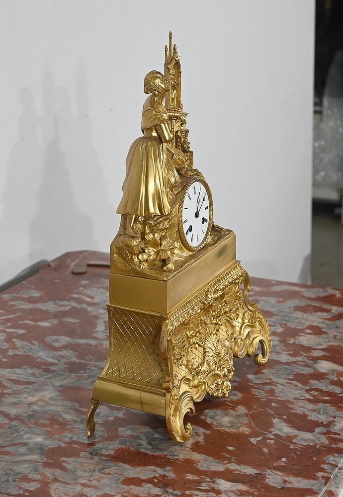 Napoleon III Gilt Bronze Decorative Pendulum Clock, 19th Century for ...
