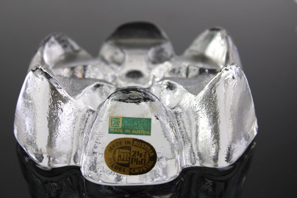 Candlestick by D.J.Riedel for Riedel Glas, 1970s for sale at Pamono