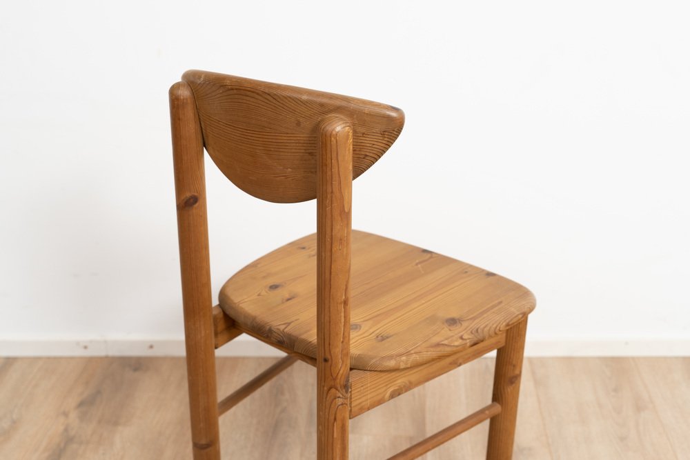 Wooden Dining Chair by Rainer Daumiller, 1970s for sale at Pamono