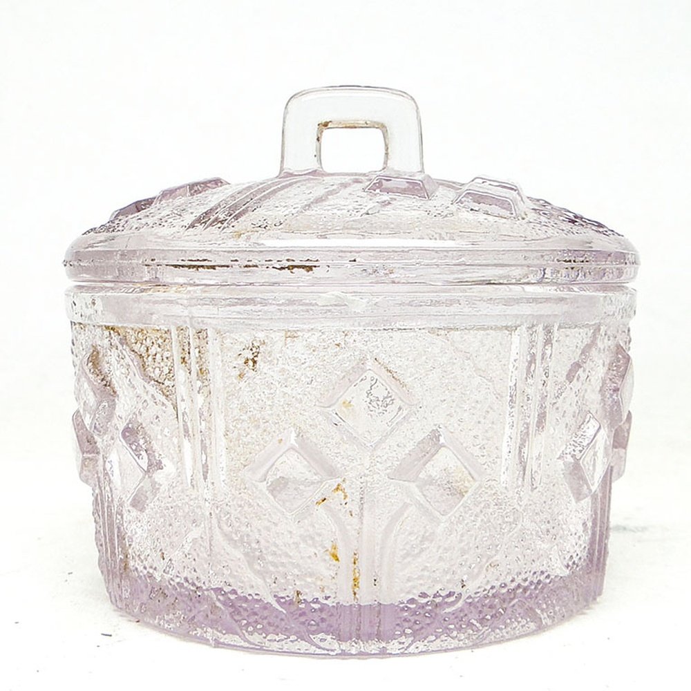 Polish Art Nouveau Caviar Box from Ząbkowice Glassworks, 1900s for sale ...