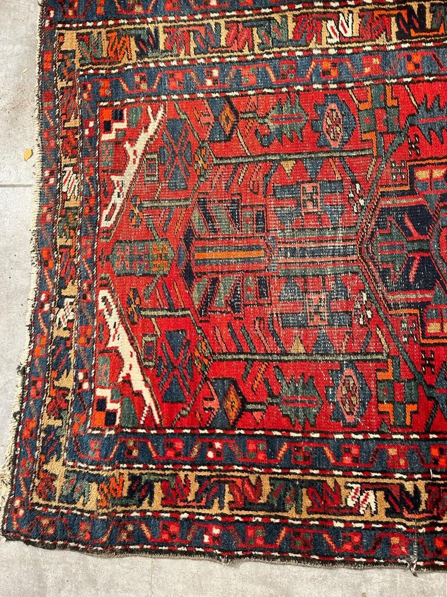 Vintage Heriz Runner, 1940s for sale at Pamono