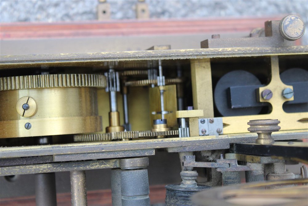 Italian Morse Telegraph in Brass, 1880s for sale at Pamono