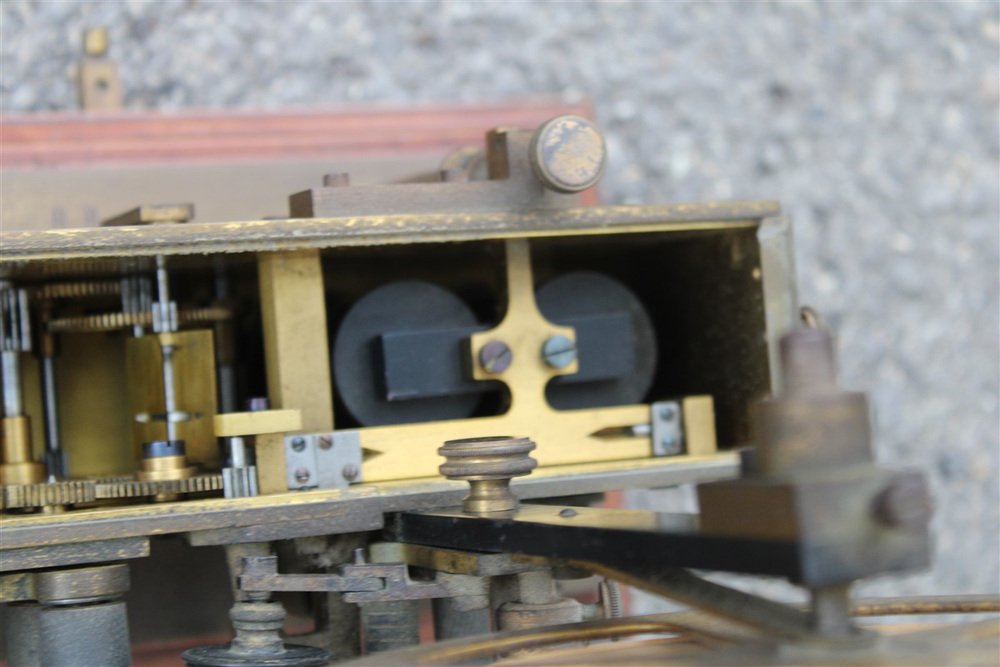 Italian Morse Telegraph in Brass, 1880s for sale at Pamono