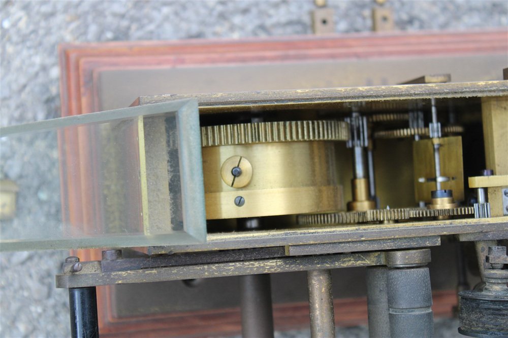 Italian Morse Telegraph in Brass, 1880s for sale at Pamono