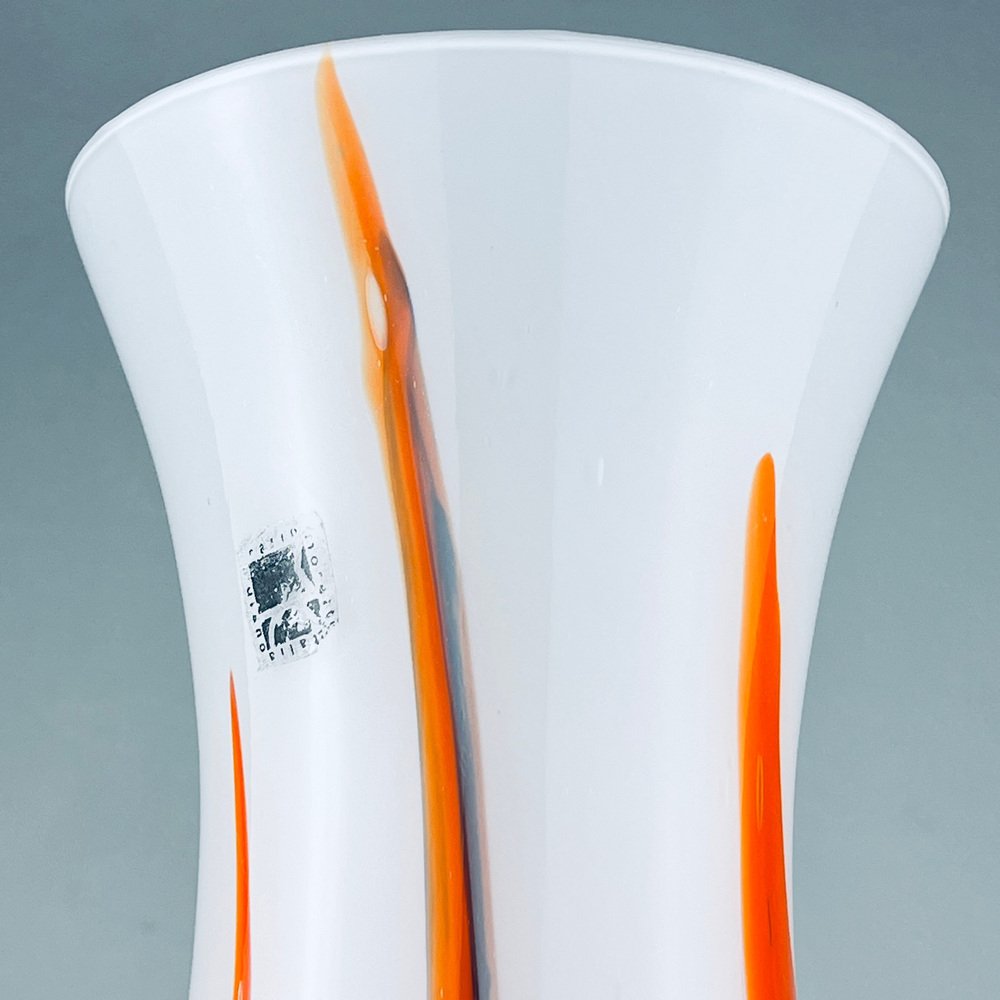 Hand-Cut Murano Glass Vase by Carlo Moretti, Italy, 1970s for sale at ...