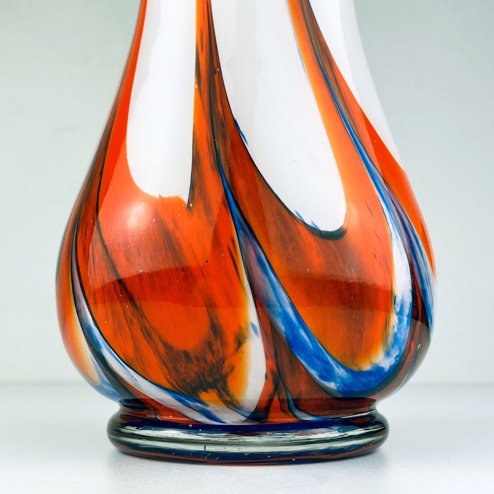 Hand-Cut Murano Glass Vase by Carlo Moretti, Italy, 1970s for sale at ...