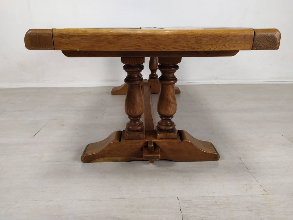 Oak Monastery Coffee Table, 1970s for sale at Pamono