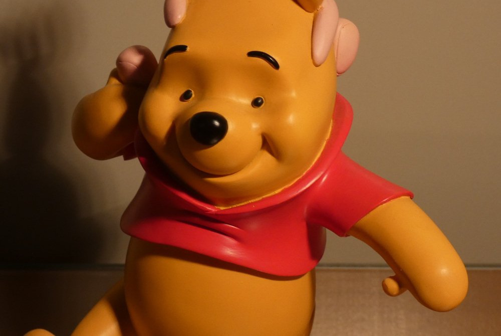 Ceramic & Resin Winnie the Pooh & Piglet Figurine by Peter Mook for ...